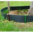 KQJQS Garden Border Kit - 1.5'' Height, No Edging, PE Plastic Yard ...