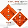 Set Of 4 Accuracy Wood Clamps Box Joint Clamping System Handheld Clamp ...