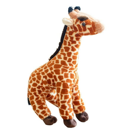Giraffe Plush Toy Stuffed Simulation Animal Doll And Pillow For Bedtime ...