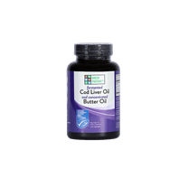 Green Pasture Fermented Cod Liver Oil, Butter Oil Veggie Capsules, 120 ...