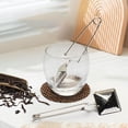 2 Nonrust Steel Teas Strainer Square Head With Handle Fine Meshes Teas ...
