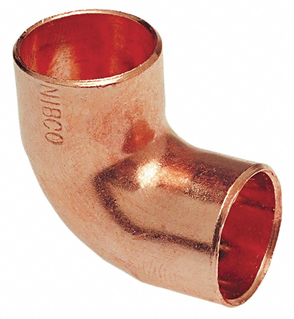 Nibco Reducing Elbow 90 Wrot Cu 5 8 x3 8 607R 5 8X3 8 Walmart