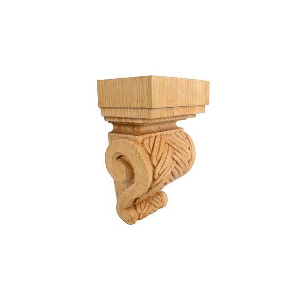 BingLTD - 9" Corbel Traditional Solid Oak Bracket - 1 PC (C47-OAK-UNF ...