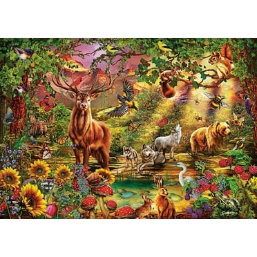 Heidi Art Puzzle The Starry Night 1000 Piece Jigsaw Puzzle - Walmart.com