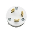 Superior Electric YGA017 Twist Lock Electrical Plug 3 Wire, 30 Amps ...