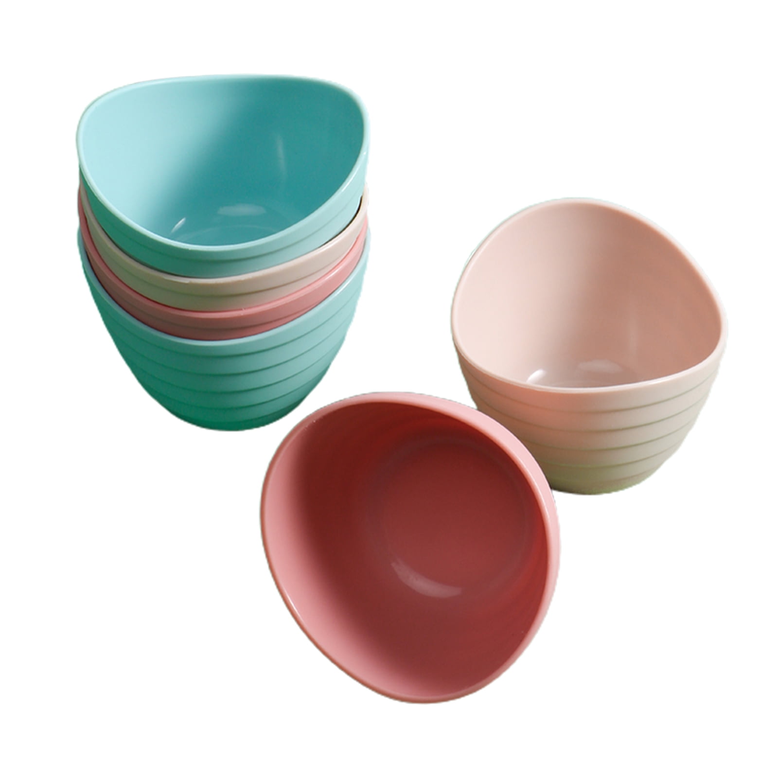 6 PCS Mini Silicone Pinch Bowls Multicolored Pinch Bowls Silicone ...