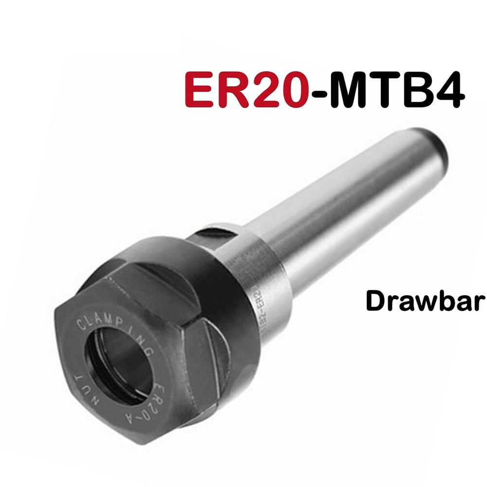 Er16A Er20A, Mt1 Mt2 Mt3 Mt4 Collet Chuck Holder Drawbar Thread Shank ...