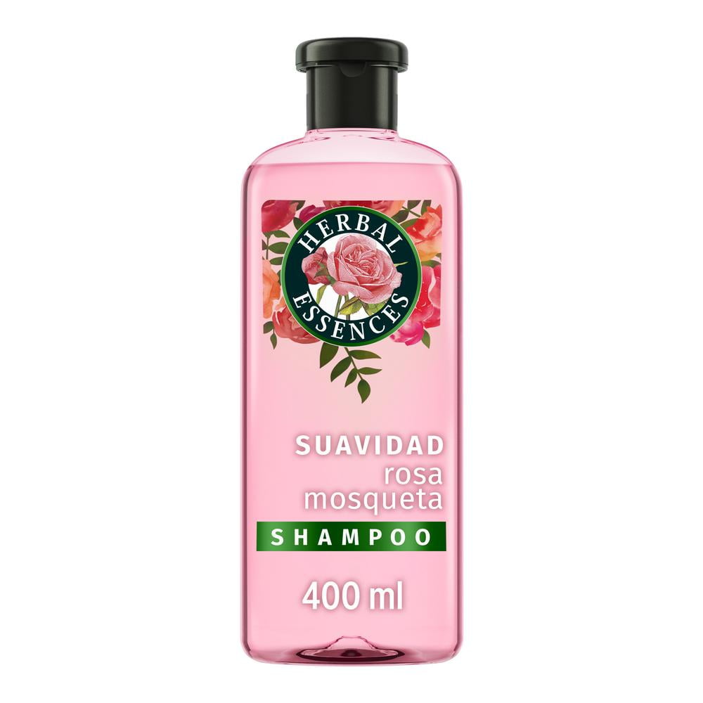 Shampoo Suavidad Rosa Mosqueta Herbal Essences Rosa Mosqueta 400 ml ...