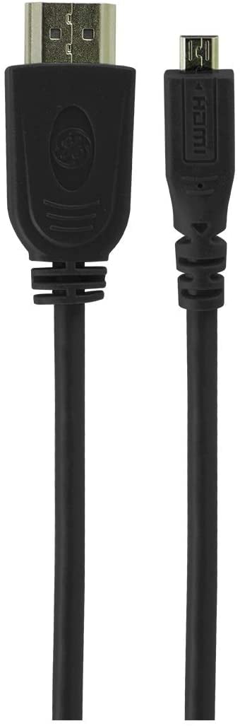 GE HDMI to Micro HDMI Cable, High Speed, 6ft HDMI, 4K Ultra HD, Full HD ...