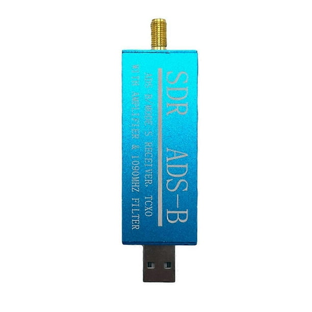 RTL2832U ADS-B Mode-S USB SDR TV Receiver Built-in RF Amplifier 1090MHz Bandpass Filter Radio ...