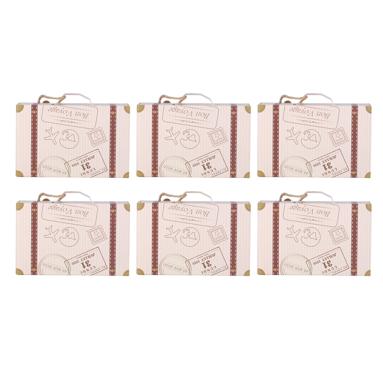 Petits Cadeaux De Table VGEBY Boîte Cadeau 50 Pcs/Ensemble Mini Valise ...