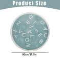 80cm The Round 26 Letter Carpet Playroom Rug Parent Kid Interactive ...
