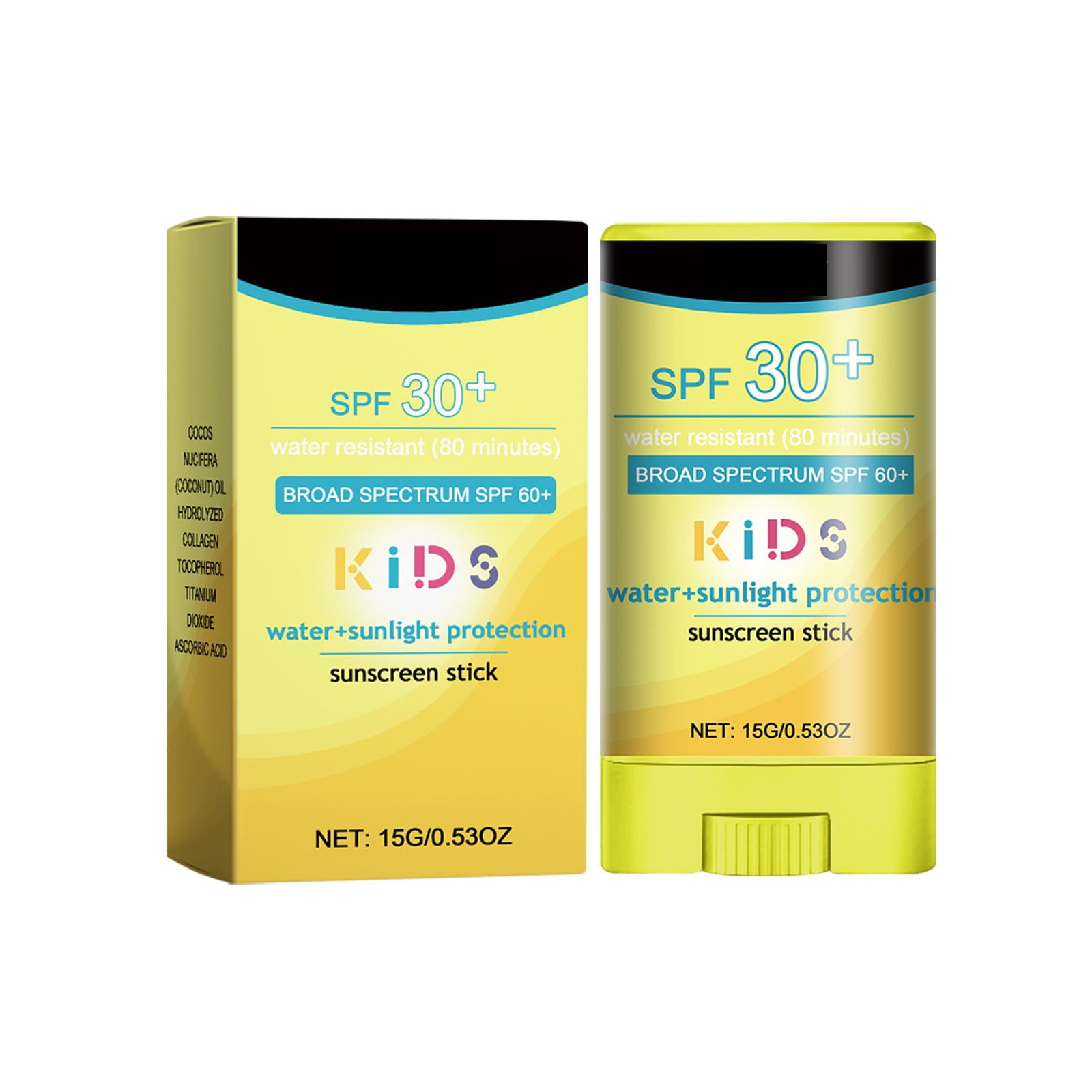 Protector solar en barra para niños con FPS 30+, amplio espectro ...