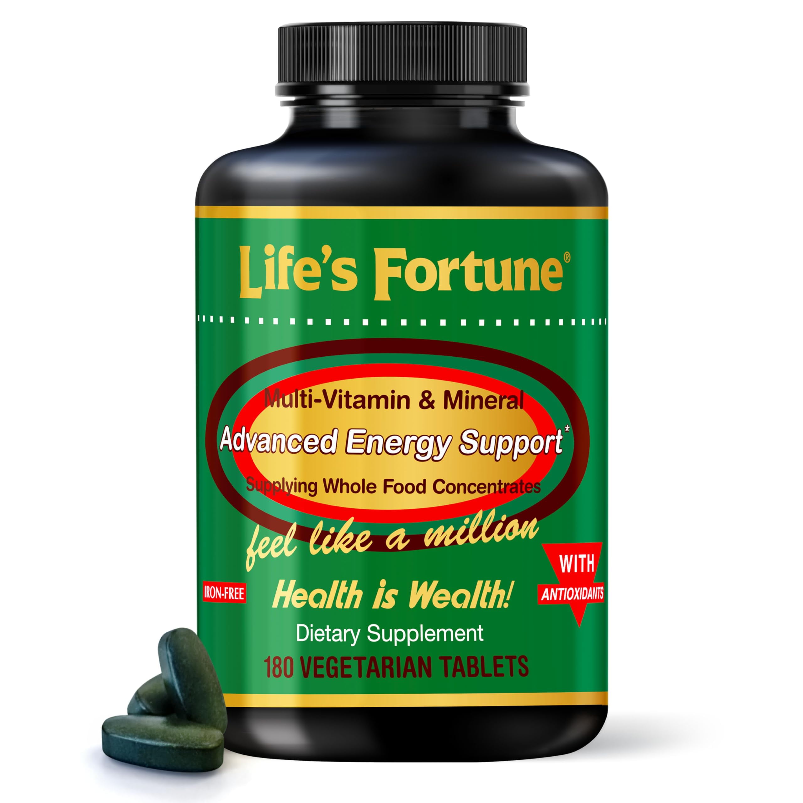 Suplemento Life's Fortune Multivitamínicos y Minerales 180 comprimidos ...