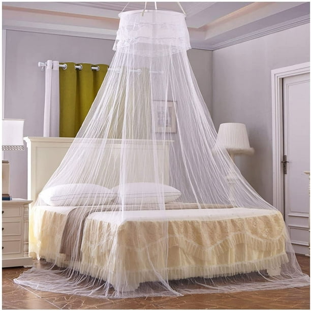 Mosquito net Curtain Curtain Bed Canopy net heightened Ceiling and ...