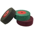 3 count 4 Inch Bench Polishing Wheels, 320/600/800 Grit Tight Weave ...