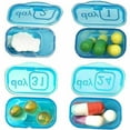 31 Day Monthly Pill Organizer Medication Pod Compartment Planner Box ...