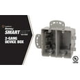 Southwire & Coleman Cable 104652 2 Gang Multi-Mount Electric Smart Box ...