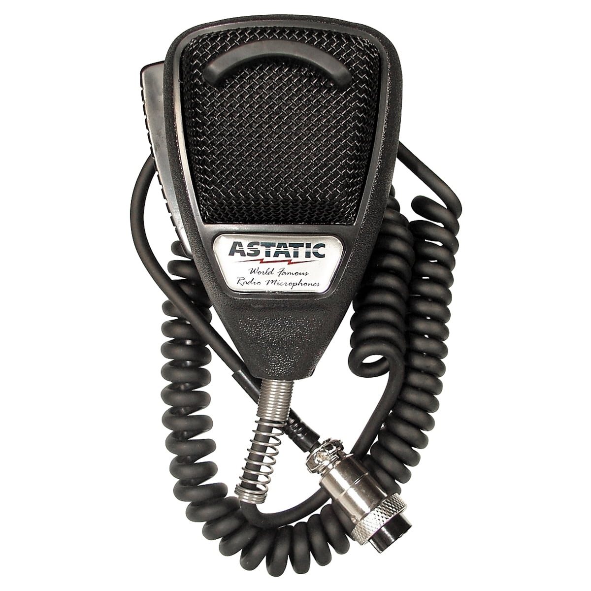 Astatic Noise-Cancelling 4-Pin Cb Microphone Bl - Walmart.com