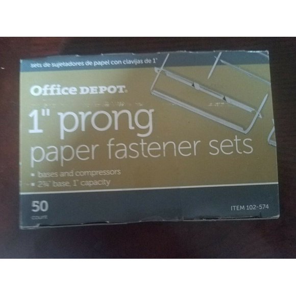 Prong Paper Fasteners