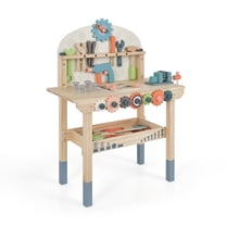 Step2 Handyman Plastic Toddler Workbench and Plastic Kid Tool Bench 30 ...