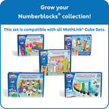 hand2mind MathLink Cubes Activity Set Numberblocks 21-30, Educational ...