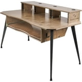 Sound Town DIY Music Studio Desk Workstation Furniture, 3x4U Rack Space ...