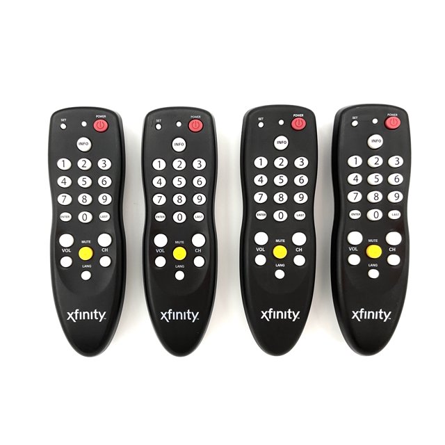 (4 Pack) Replacement Xfinity Comcast Remote Control for DTA Mini ...