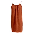 Avolia Women Summer Dress Sleeveless Tank Bodycon Sundress Backless ...