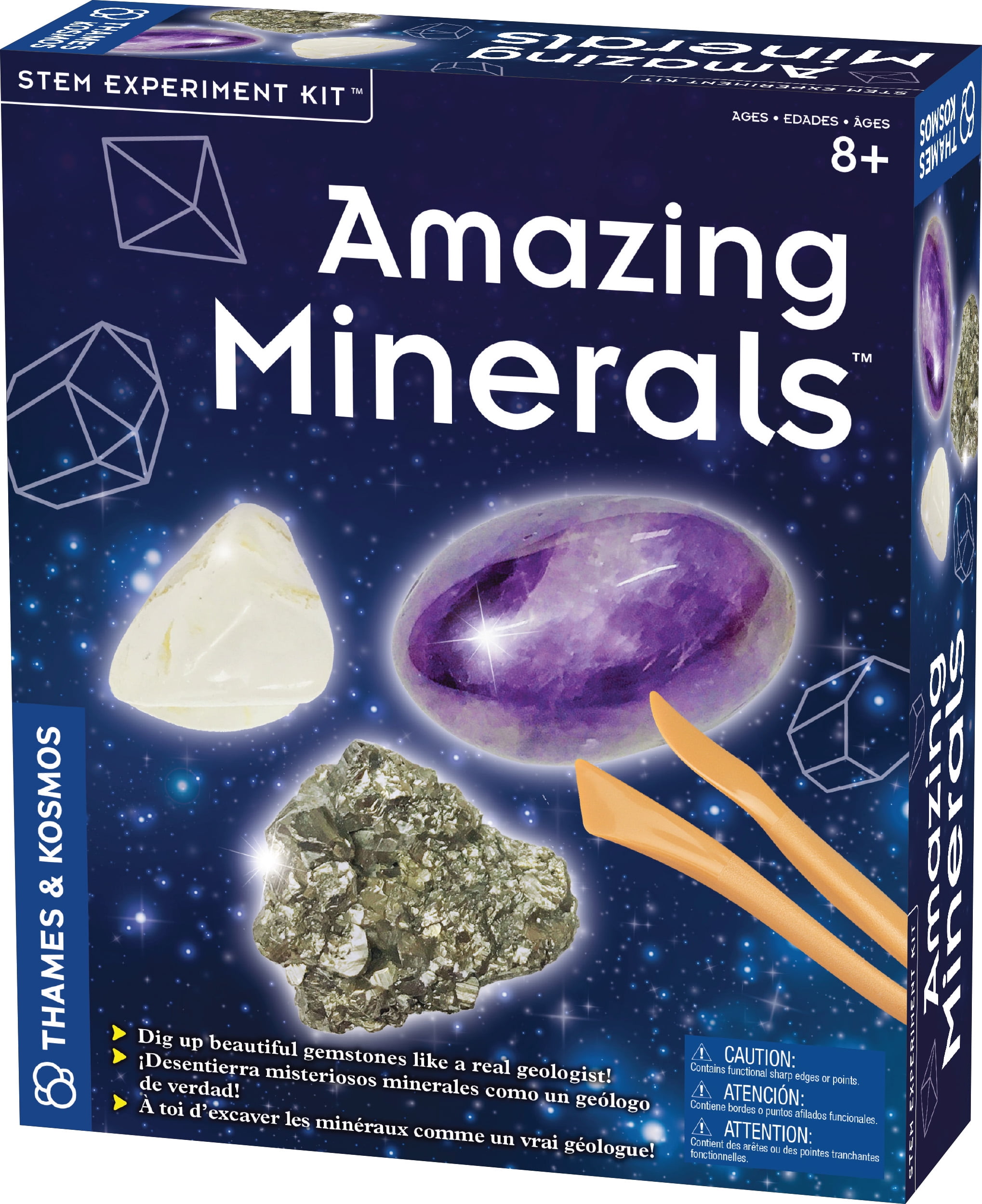 Spark Series: Amazing Minerals Science Experiment Kit (3L Version ...