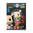 Funko Pop by Funko Enamel Pin, Demon Slayer: Nezuko Kamado, Silver ...