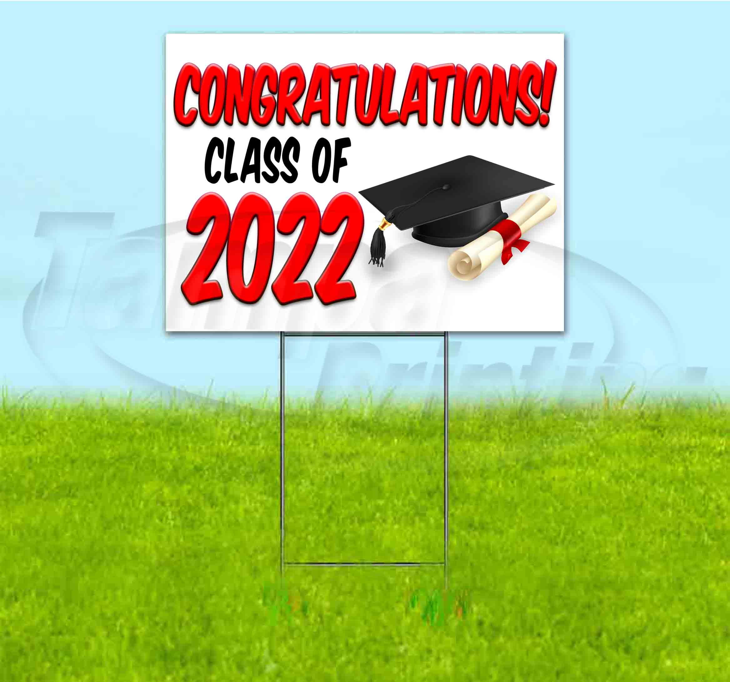 Class Of 2022 Sign
