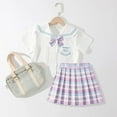 Sanrio Cinnamoroll School Uniform Set Anime Kawaii Summer Cute Maid ...