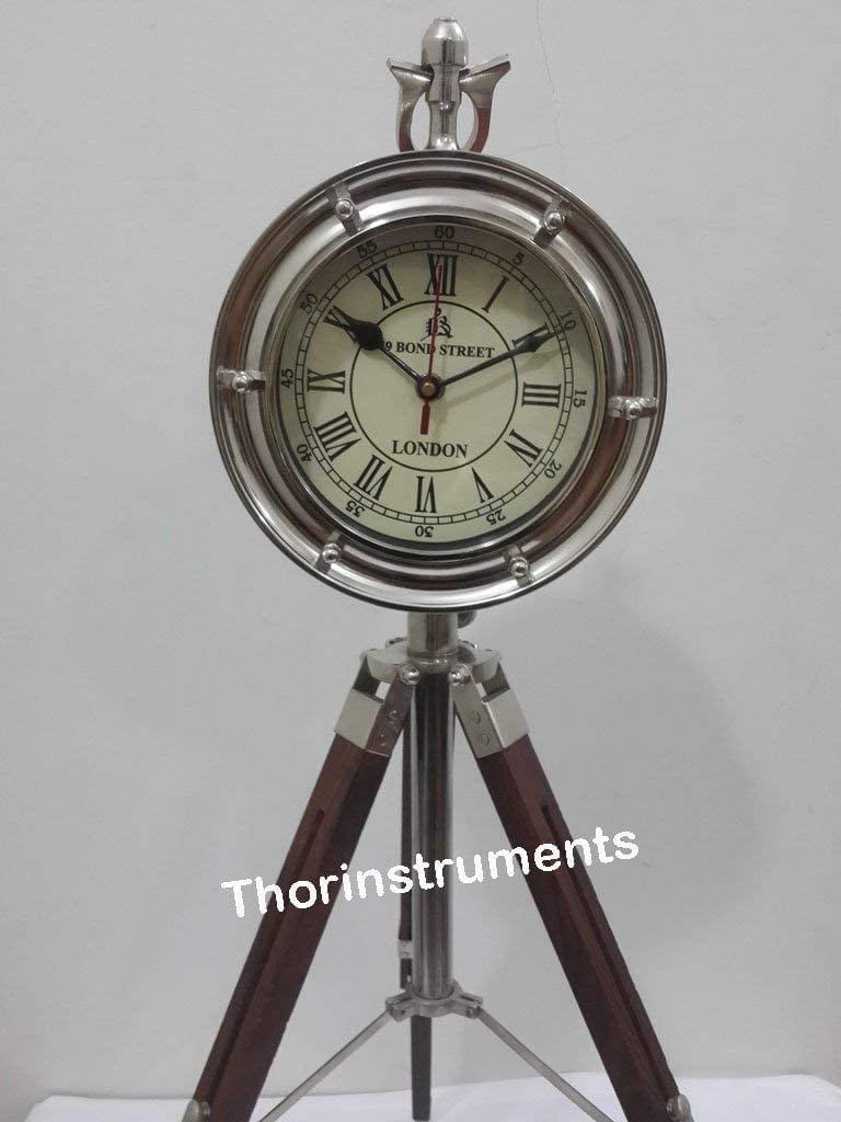 49 Bond Street London Dial Clock With Table Stand Home Decor - Walmart.com