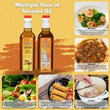 Rani 100% Natural Cold Pressed Sesame Oil 16.9oz for Cooking | Non-GMO ...