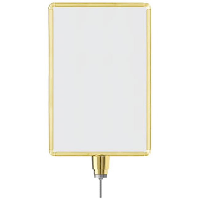 Lavi Industries 50-1134DV-S-GD Vertical Drum Top Traditional Post Sign ...