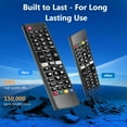 Pack of 2 compatible with LG TV Remote Replacements for AKB75095307 ...