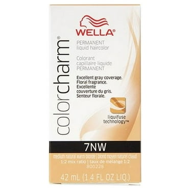 Wella Color Charm Permanent Liquid Haircolor - 8NW Light Natural Warm ...