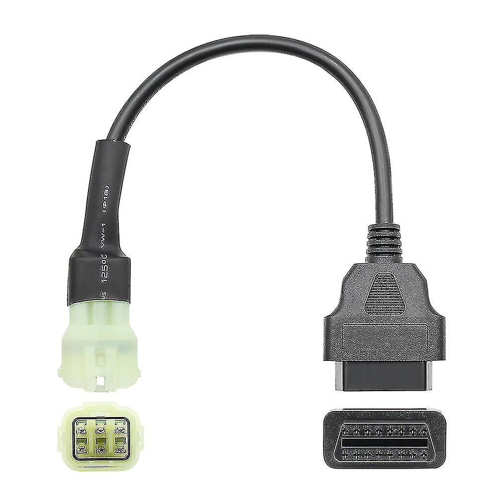Motorbike Adapter Obd Extension Connectors 16pin To 6pin Plug Cable For ...