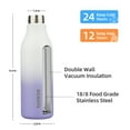 BJPKPK Insulated Water Bottles with Strap,18oz Stainless Steel Metal ...