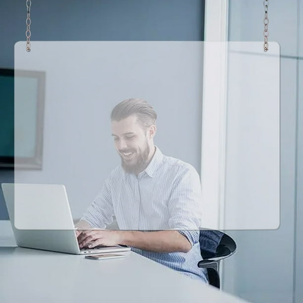 Hanging Plexiglass Barrier