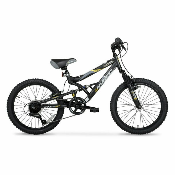 20" Hyper Bicycles Bear Mountain Full Suspension Unisex Steel Mountain Bike - Walmart.ca