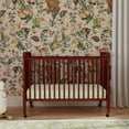 DaVinci Jenny Lind Solid Wood 3-in-1 Convertible Crib, Rich Cherry ...