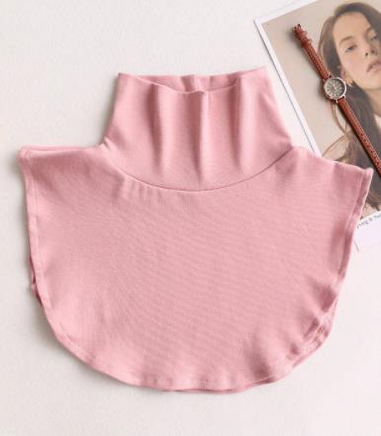 Fake Turtlenecks Collar Detachable Turtleneck Top Mock Half Blouse ...
