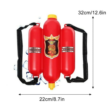 SMihono Fireman Backpack Water Shooter-Blaster Water Guns Beach Toy and ...