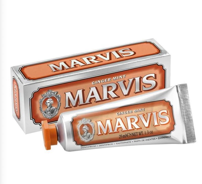 Pasta De Dientes Marvis Menta Jengibre 25 ml Marvis Menta Jengibre ...