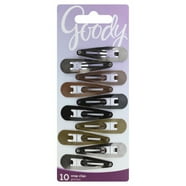 GOODY - Styling Essentials Slide Proof Snap Clips - 6 Count - Walmart.com