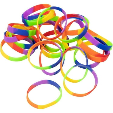 36 Pack Inspirational Rubber Bracelets, Motivational Silicone ...