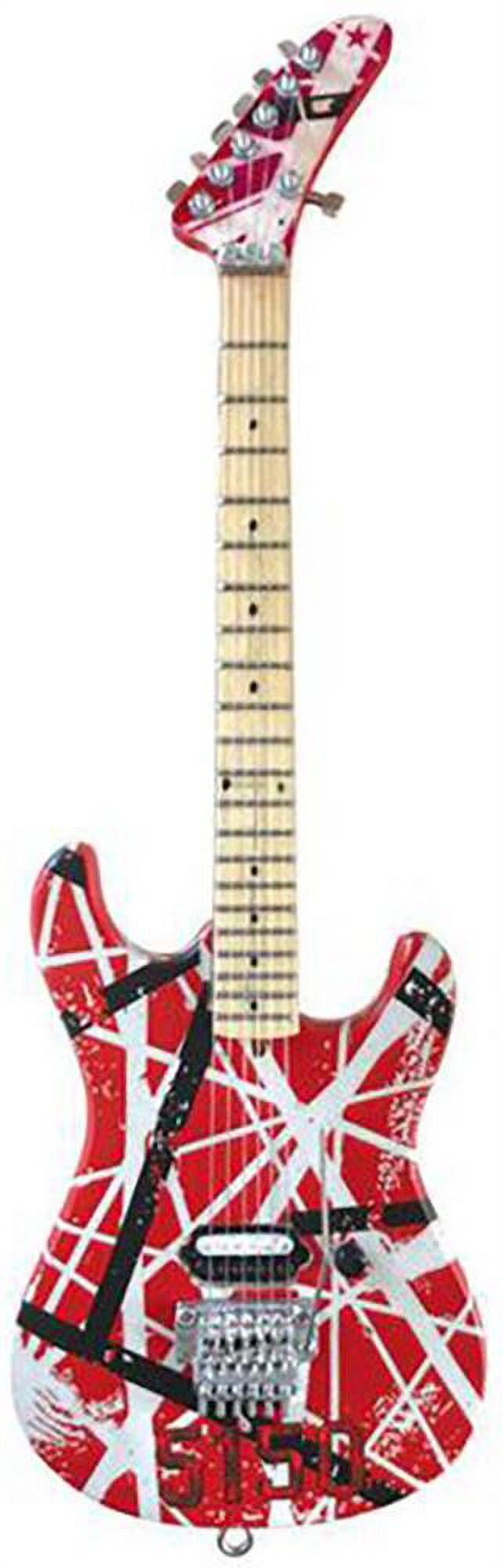 Eddie Van Halen Miniature "5150" Guitar - Officially Licensed Collectible (EVH-004) - Walmart.com