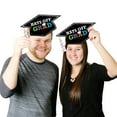 Big Dot of Happiness Hats Off Grad - Graduation Hat Decorations DIY ...